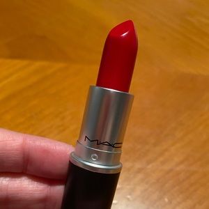 MAC Cosmetics | Makeup | Mac Satin Lipstick Mac Red | Poshmark